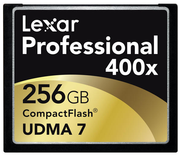 Lexar Introduces 256GB CF Card In Pro Line Refresh Lexar Introduces 256GB CF Card In Pro Line Refresh